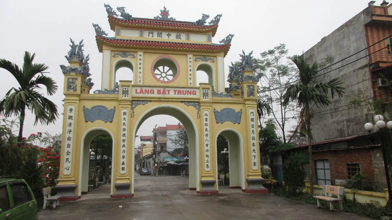 Nghề làm bún ở làng Bặt » Về làng